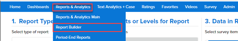 Report Builder Overview – SMG