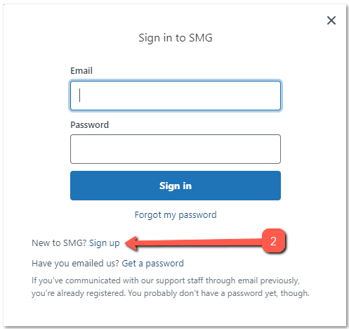 How to Sign Up – SMG